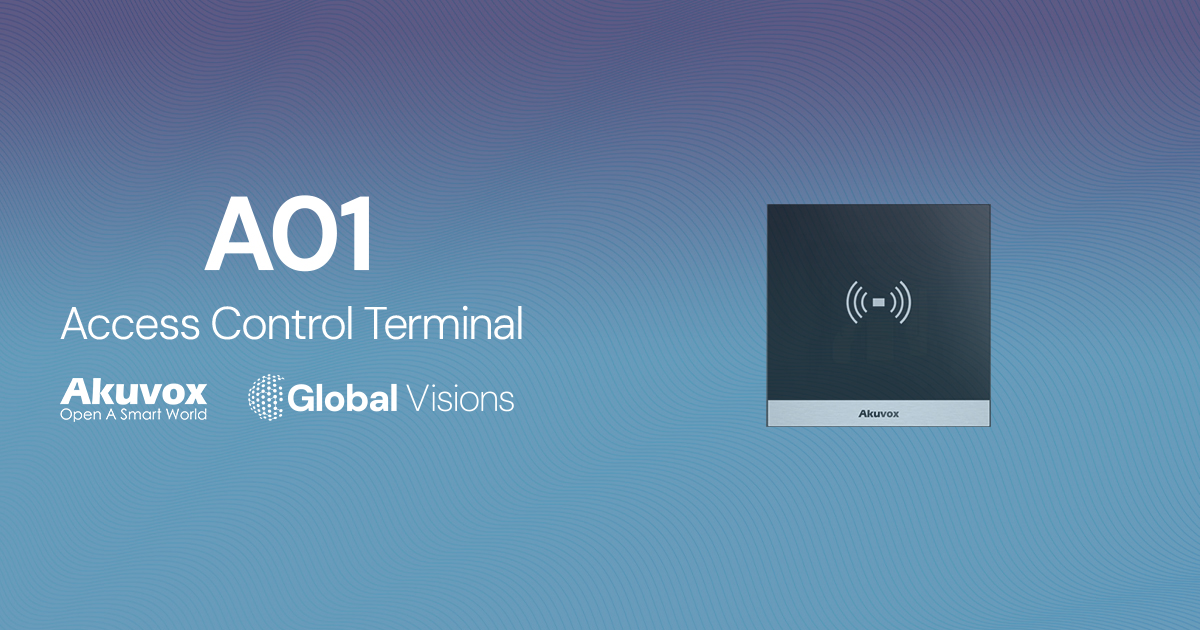 Akuvox A01 - Akuvox Access Control at Global Visions