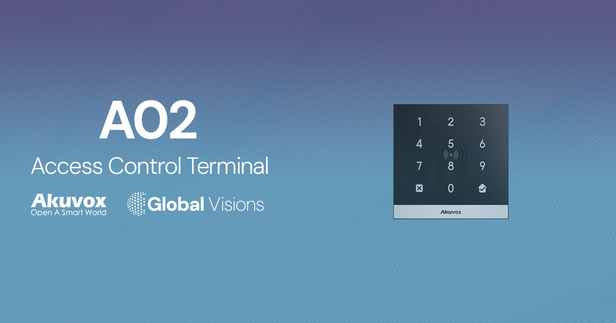 Akuvox A02 - Akuvox Access Control at Global Visions