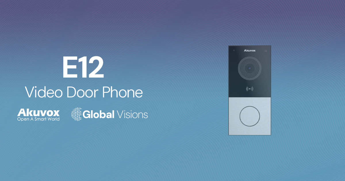 Akuvox E12 - Akuvox Video Door Phones at Global Visions