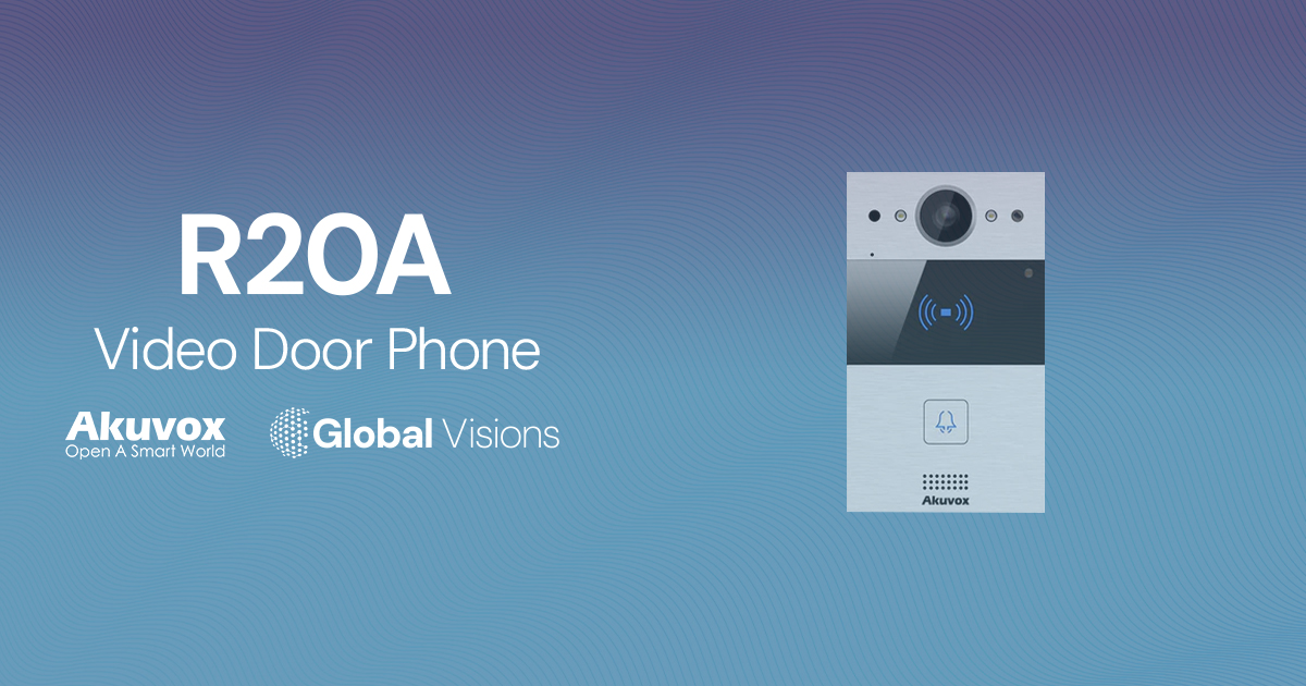 Akuvox R20A - Akuvox Video Door Phones at Global Visions