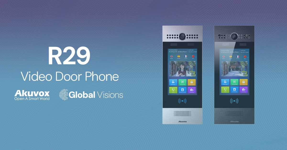Akuvox R29 - Akuvox Video Door Phones at Global Visions