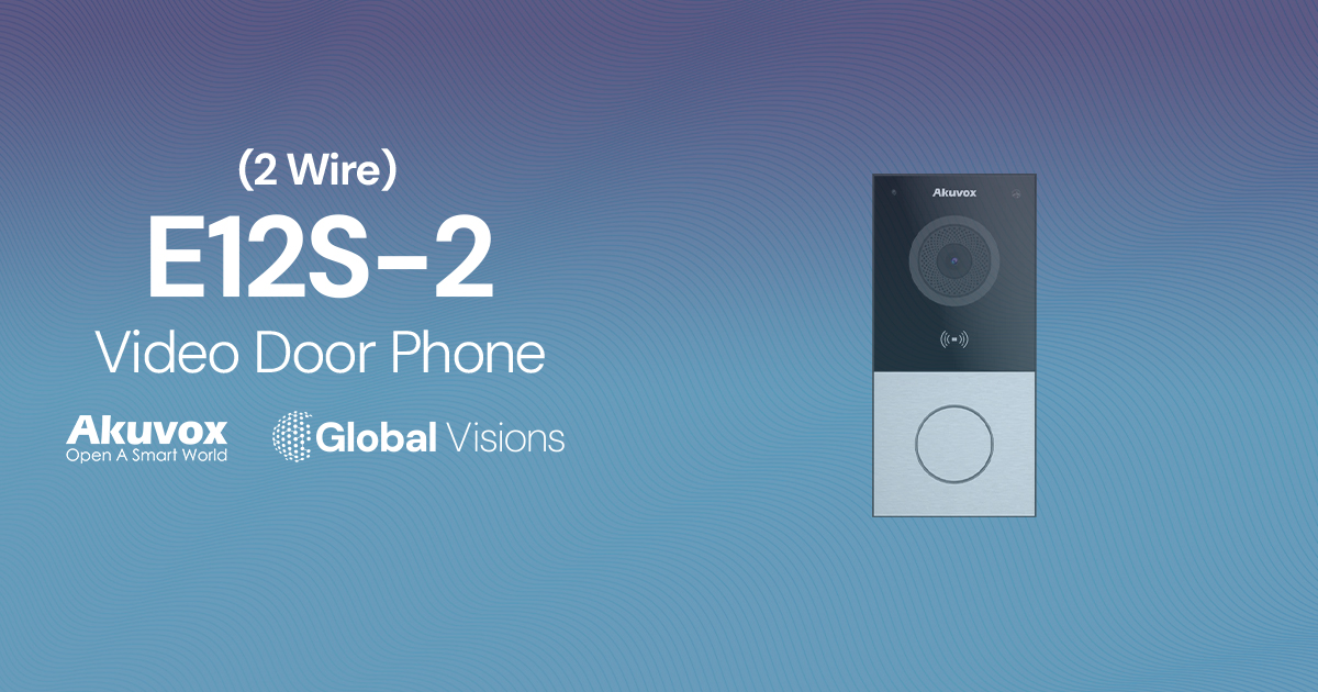 Akuvox E12S-2 - Akuvox Video Door Phones at Global Visions