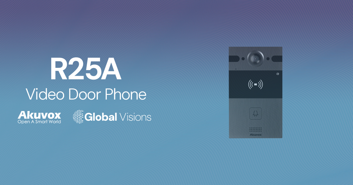Akuvox R25A - Akuvox Video Door Phones at Global Visions