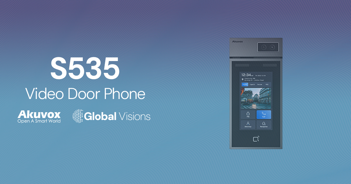 Akuvox S535 - Akuvox Video Door Phones at Global Visions